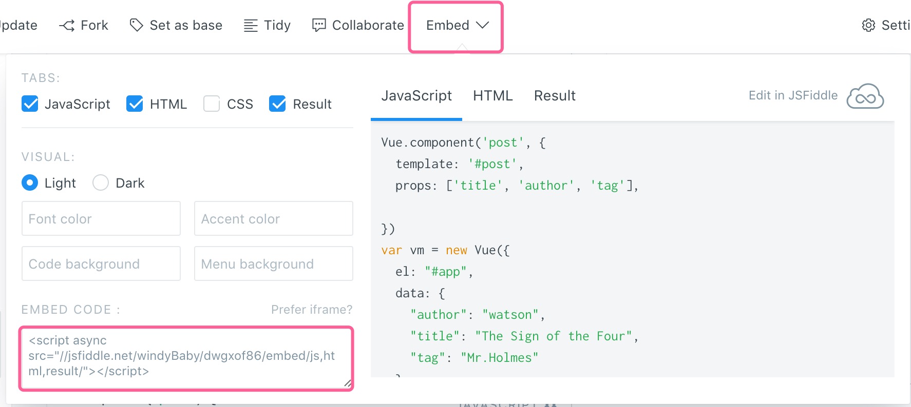 Use Jsfiddle And Codepen To Show Your Code 清澈的风